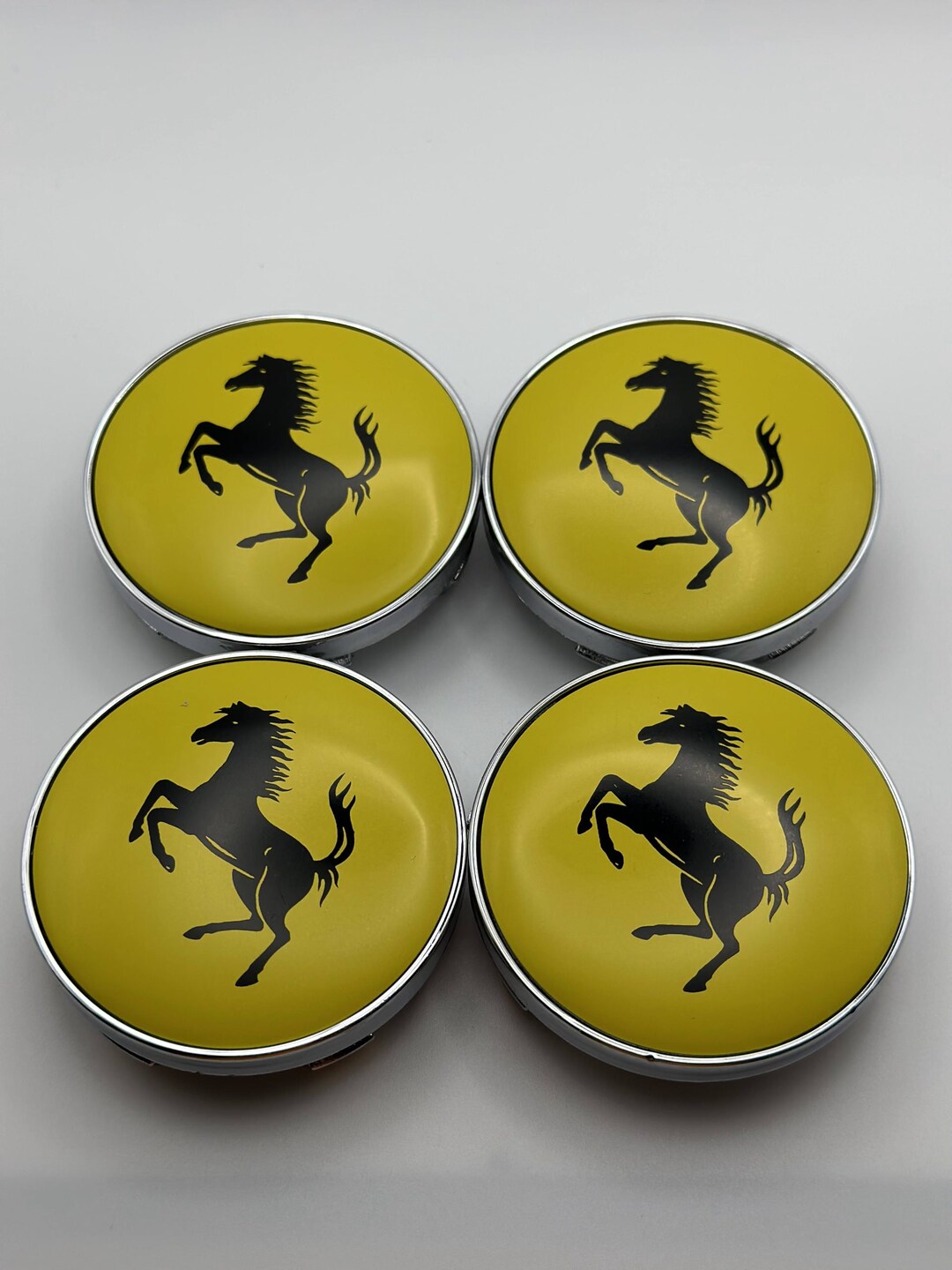 4pcs Ferrari Replacement Wheel Center Caps Yellow 60mm - Etsy