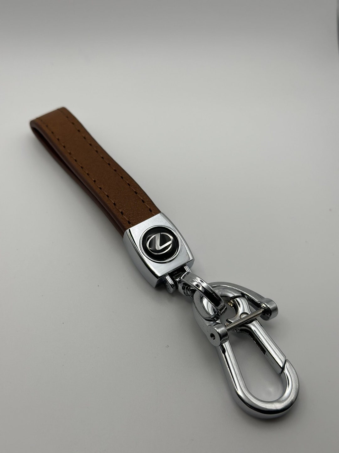 Lexus High Quality Leather Metal Keychain Perfect Gift for Lexus Lovers ...