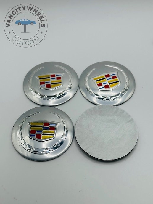 4PCS 56mm Cadillac Stickers Emblems: Unleash the Exquisite - Etsy UK