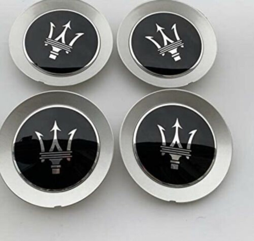 Maserati Ghibli Wheel Center Caps set of 4 152mm59mm - Etsy
