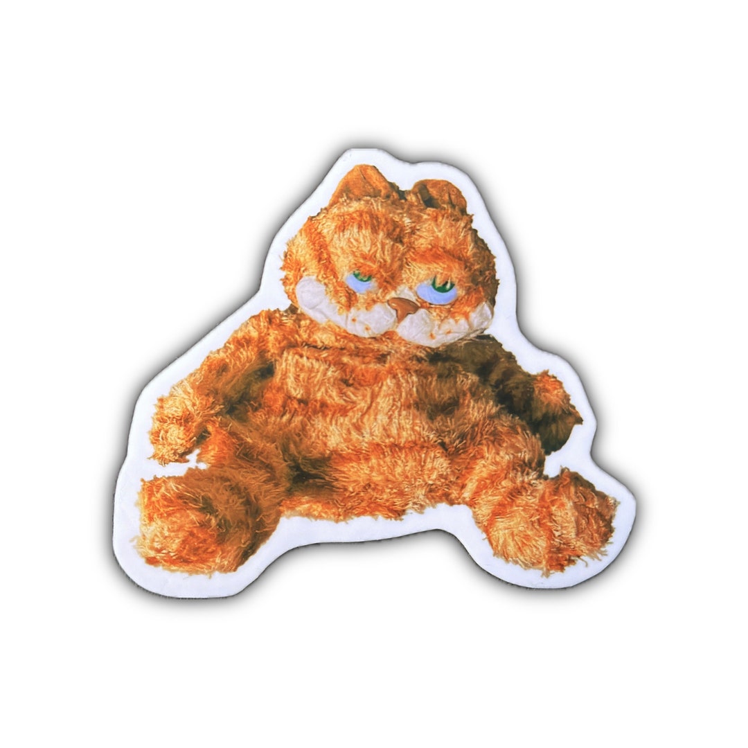 Bad Garf Sticker, Bootleg Garfield Sticker, Bootleg Garfield Plush, Fat ...