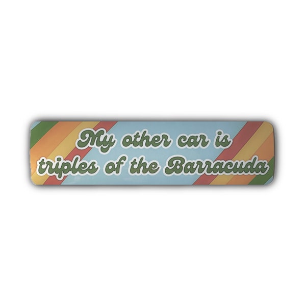 Car Bumper Sticker - Etsy