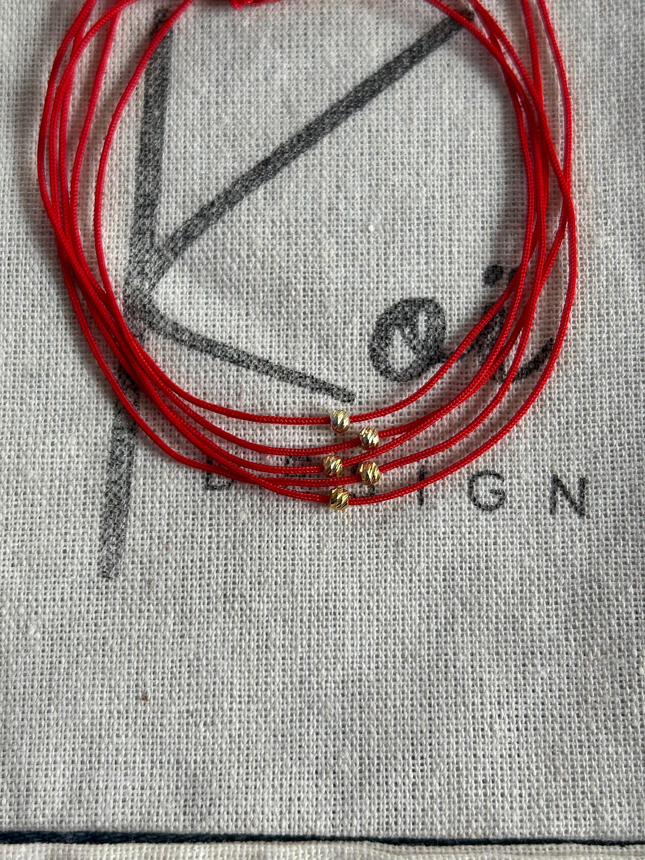 Kabbalah Red String Bracelet for Protection,925 Sterling Silver ...