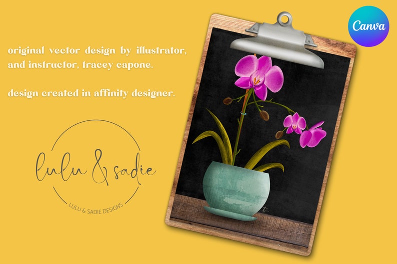Canva Frame Template, Realistic Clipboard Mockup, Customizable Design ...