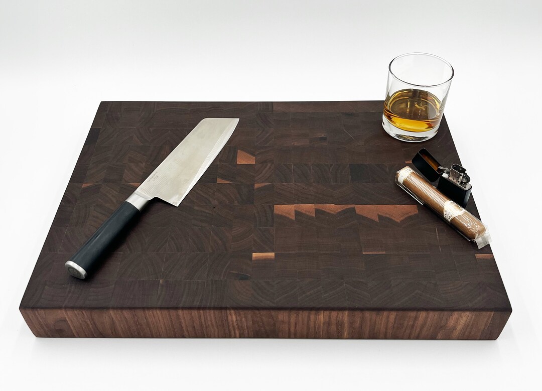 Black Walnut End Grain Butcher Block - Etsy