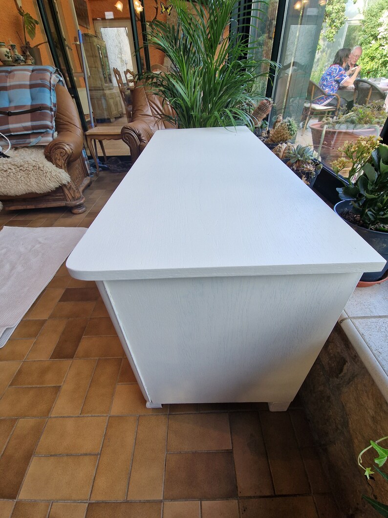 Oakwood Dresser/ TV Stand - 1940s Upcycled - Etsy