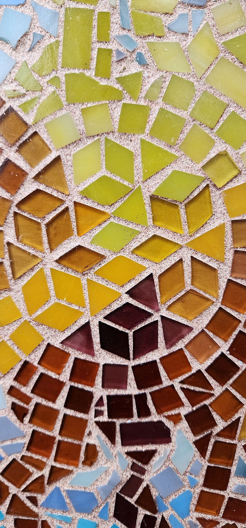 Sparkly Sun Mosaic - Etsy