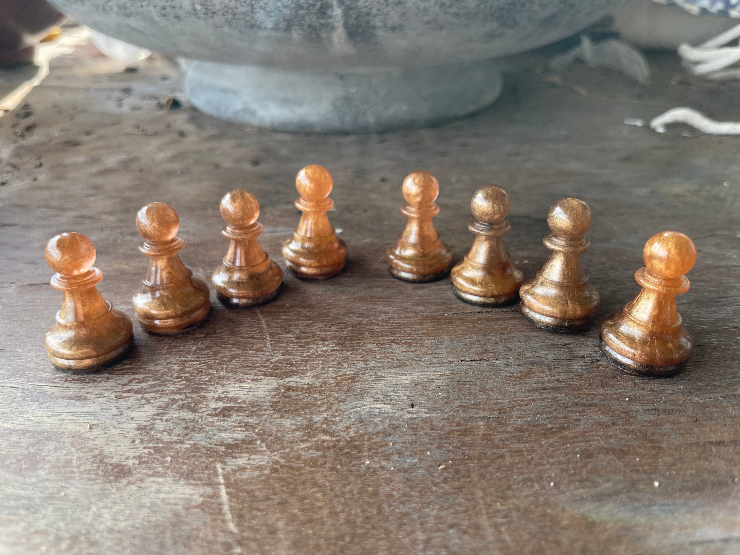 Chess Board a Practice of Jade Vs Amber - Etsy