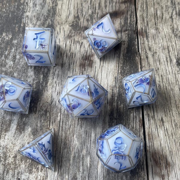 Porcelain Dice - Etsy