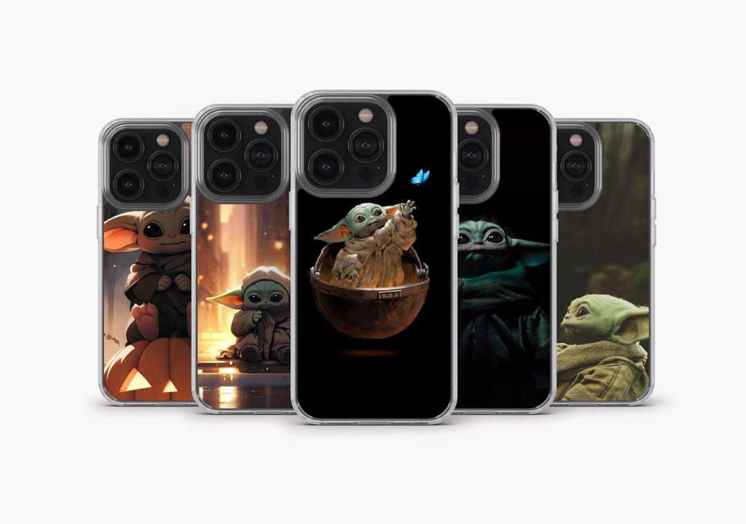 Baby Yoda Phone Case Baby Yoda Cover for iPhone 15 Pro Max , iPhone 14 ...