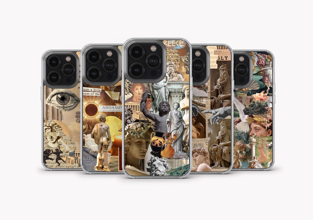 Greek Mythology Phone Case Ancient Greek Cover for iPhone 15 Pro Max ...