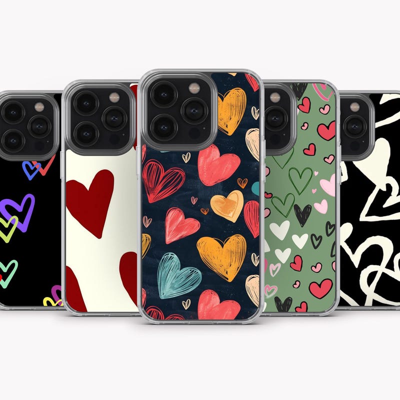 Heart Phone Case - Etsy
