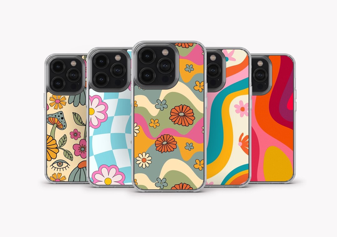 Retro Groovy Phone Case Retro Groovy Cover for iPhone 16 Pro Max ...