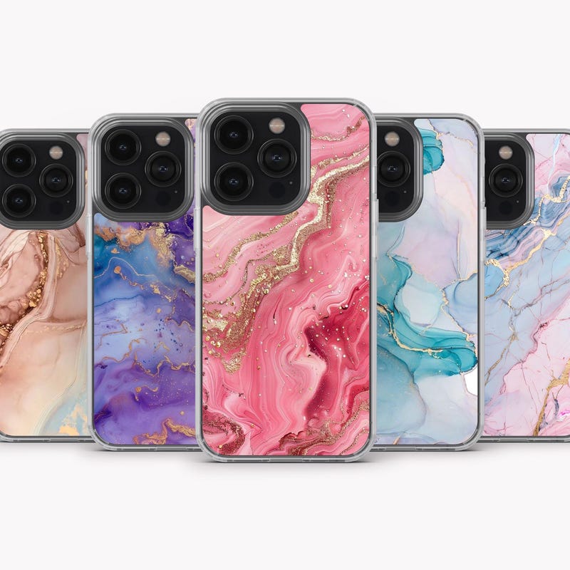 Pink Marble Samsung S24 Case - Etsy Canada