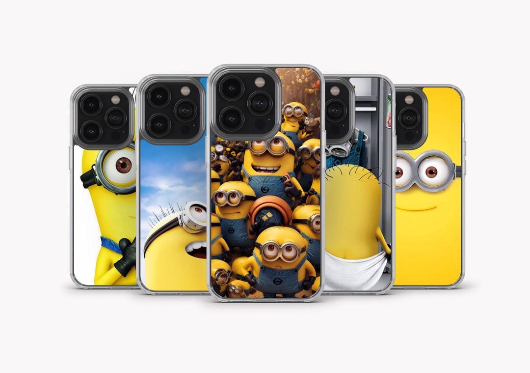 Minions Phone Case Minions Movie Cover for iPhone 15 Pro Max , iPhone ...