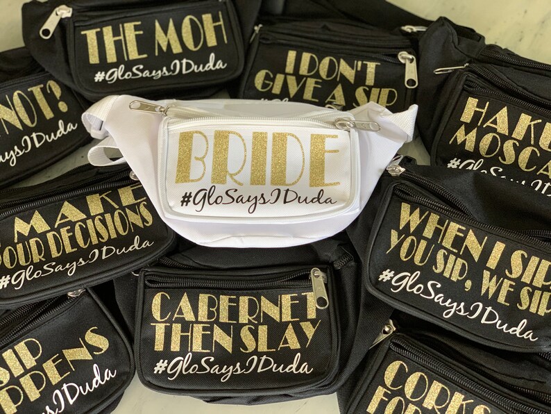 Friends Inspired Custom Fanny Pack 90s the One Where Bride Bachelorette ...