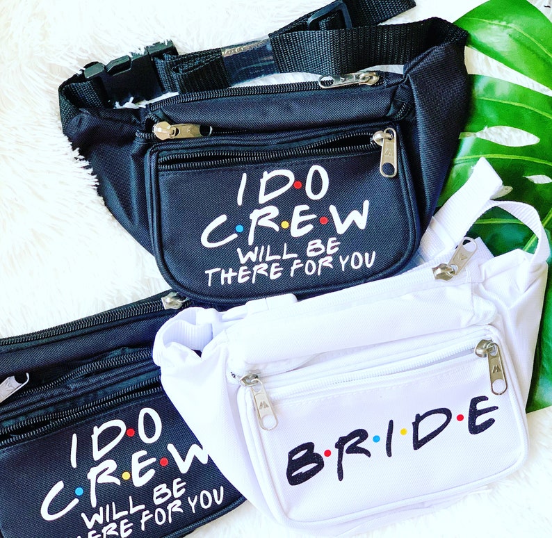 Friends Inspired Custom Fanny Pack 90s the One Where Bride Bachelorette ...
