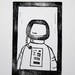 Astronaut Linocut Print- Handmade Linocut Print, Original Prints - Etsy