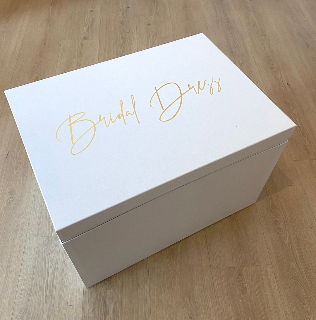 XXL Wedding Dress Box - for Storing Wedding Dresses - NEW - Premium ...