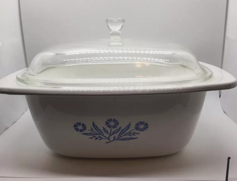 Vintage Corningware Blue P-31-8 - Etsy