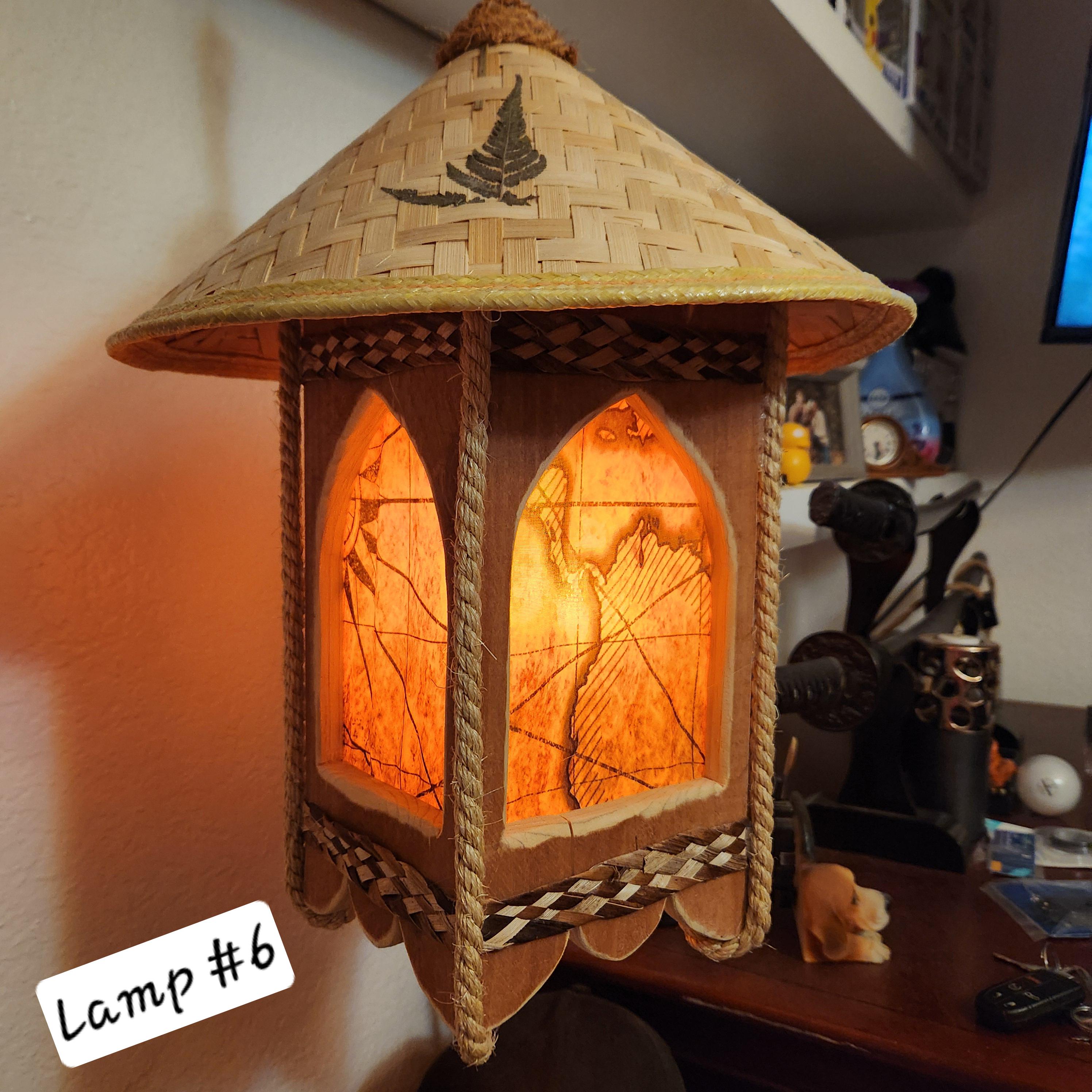 Hanging Tiki Lamps - Etsy