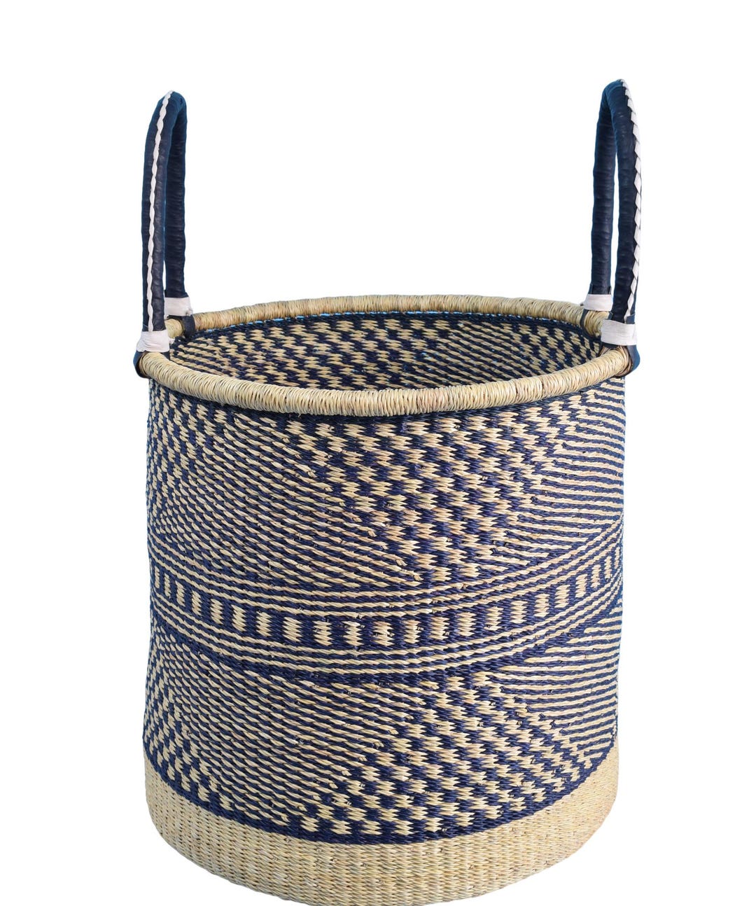 Large Wicker Storage Basket Laundry Basket Without Lid Big Straw ...
