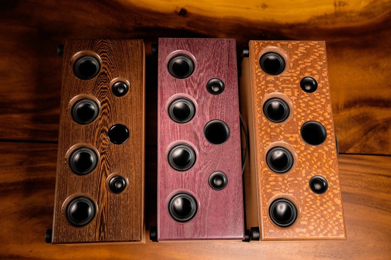 Exotic Wood Enclosures With Wireless HIFI Audio Speakers - Etsy