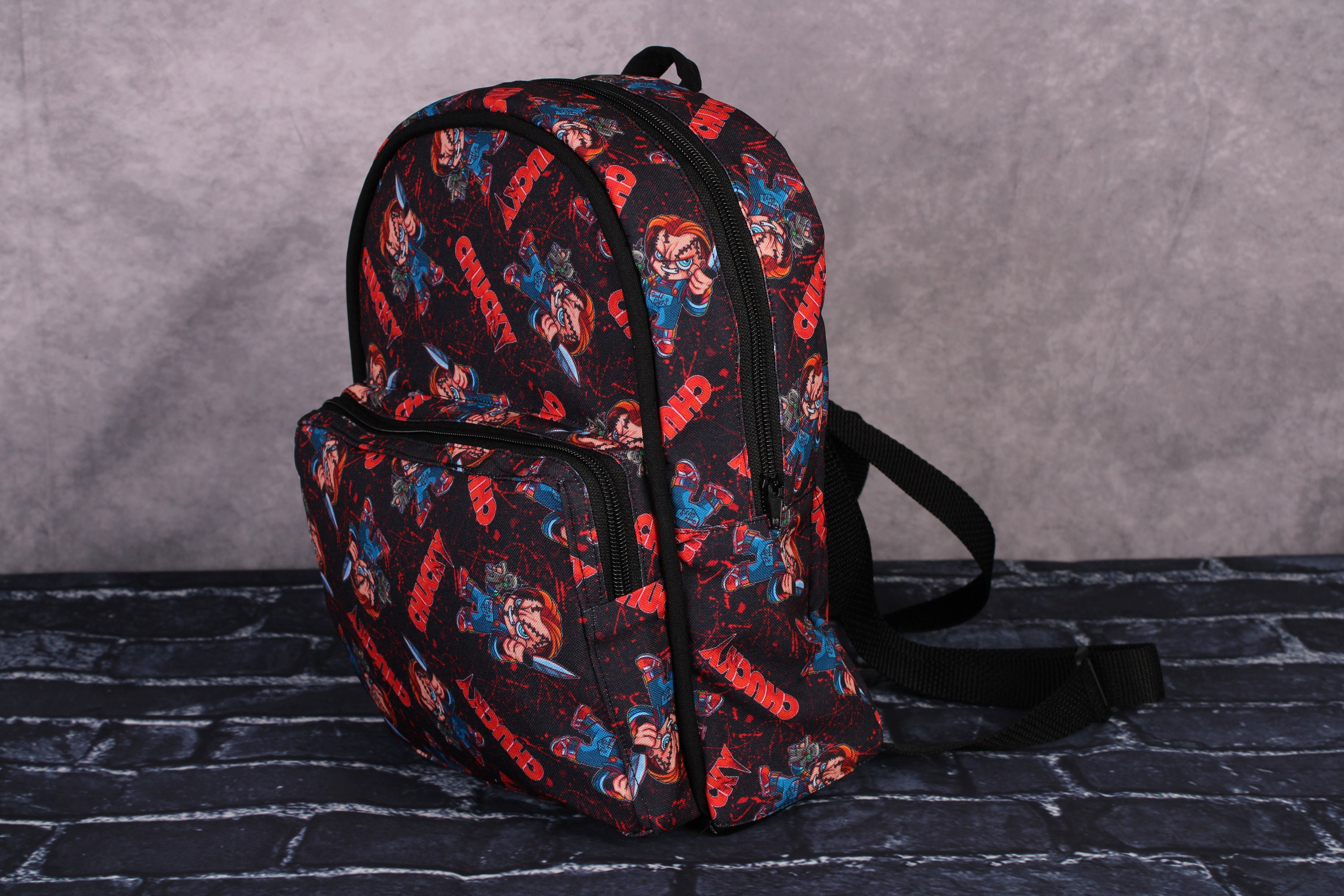 Chucky Doll Backpack. Backpack Mini. Horror Mini Backpack. Horror Bag ...