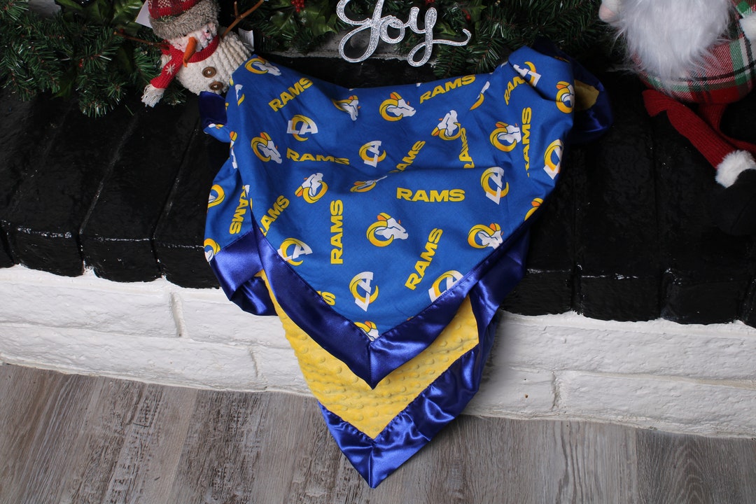 Personalized Baby Blanket, Baby Blanket, La Rams, Newborn Girl, Newborn ...