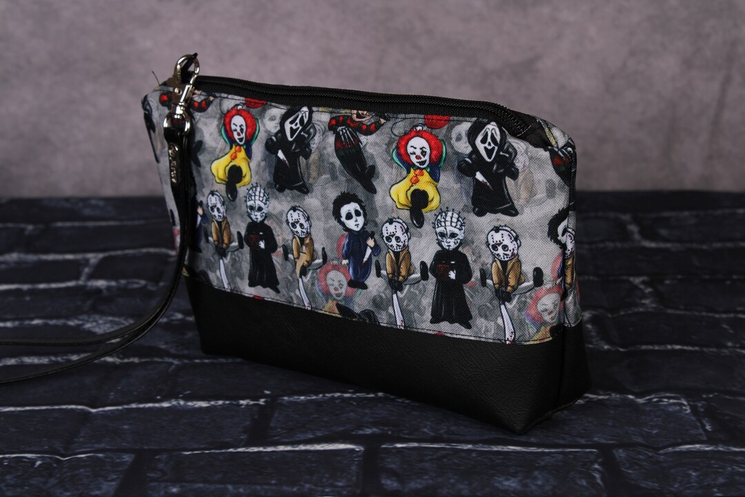 Makeup Bag. Makeup Bag Horror. Horror Bag. Makeup Bag Custom. Horror ...