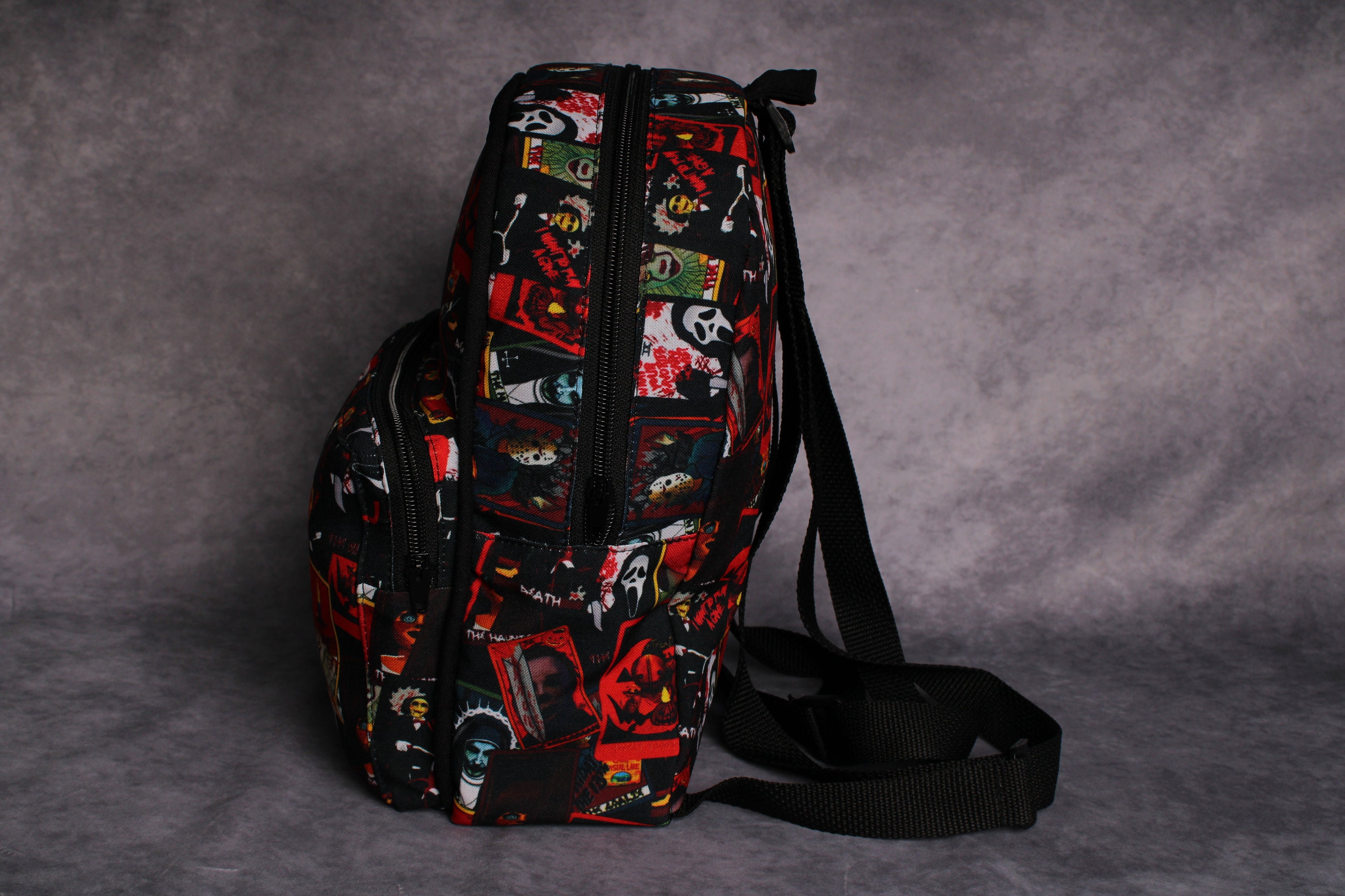 Horror Backpack. Mini Backpack Horror. Horror Bag. Bag. Mini - Etsy