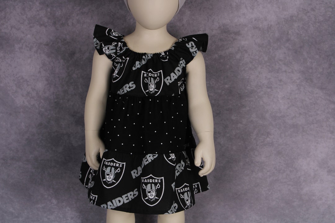 Baby Dress. Raiders Baby Dress. Raiders Dress. Dress of Raiders. Las ...