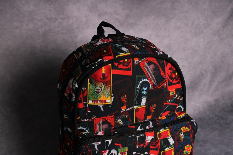 Horror Backpack. Mini Backpack Horror. Horror Bag. Bag. Mini - Etsy