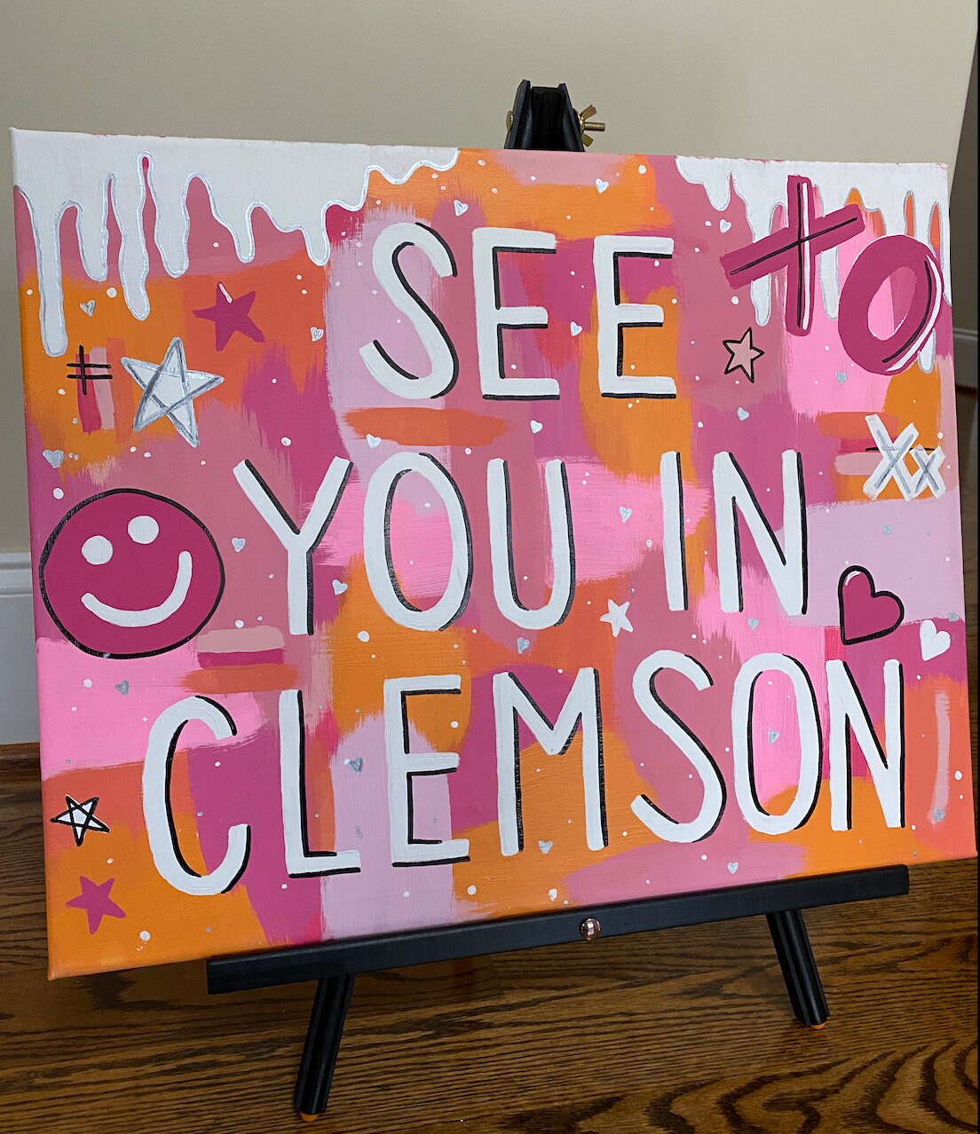 Custom Preppy “see You In” Canvas - Etsy