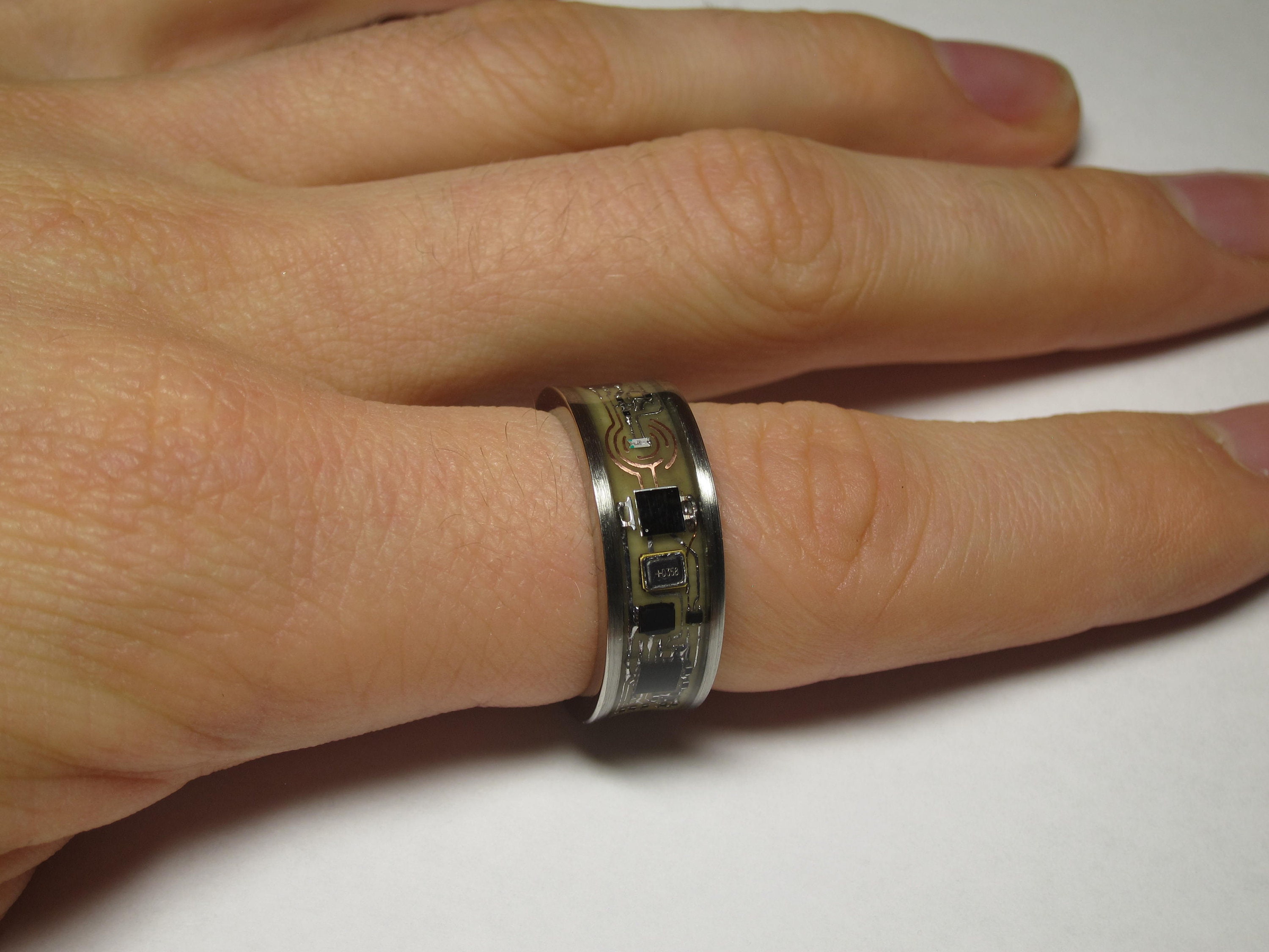 Sci-fi Blinking LED Ring Solar Powered - Etsy