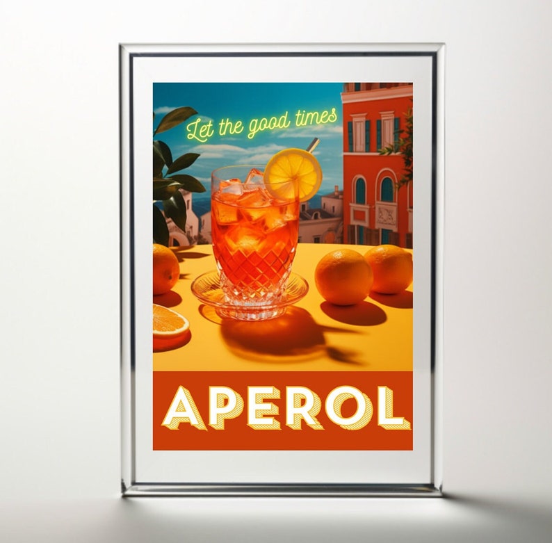 Aperol Spritz Bar Sign Printable Digital Download Decor - Etsy