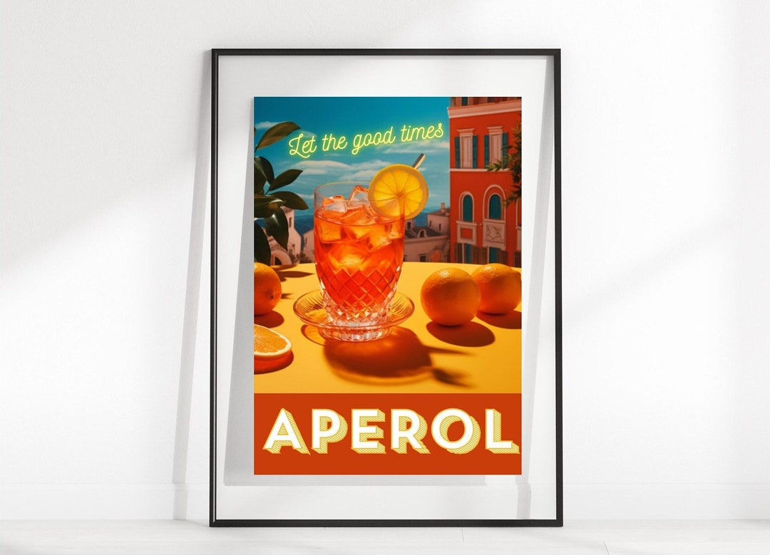 Aperol Spritz Bar Sign | Printable | Digital Download | Bar Art ...