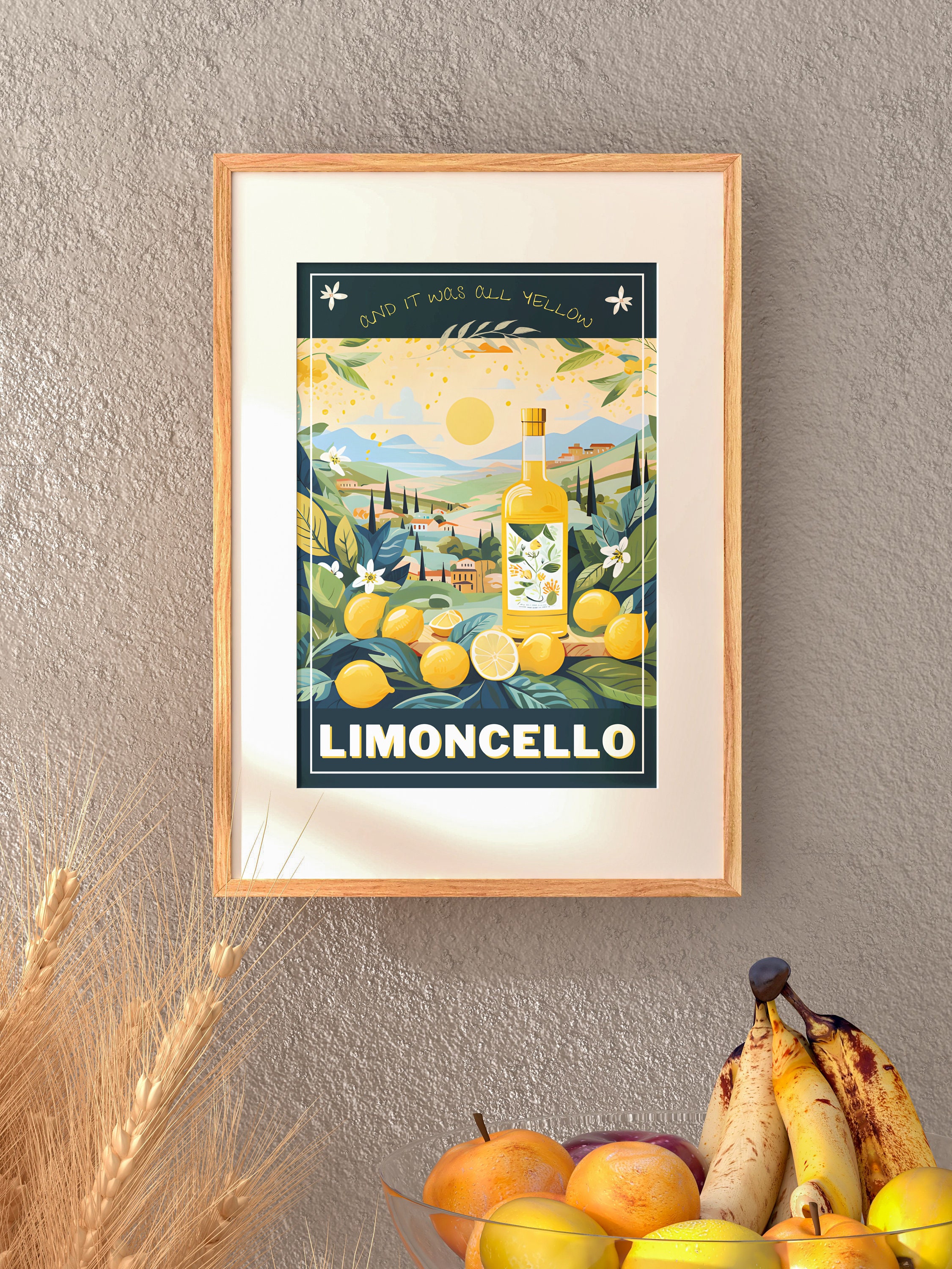 Limoncello Print Classic Semi-glossy Paper Poster - Etsy