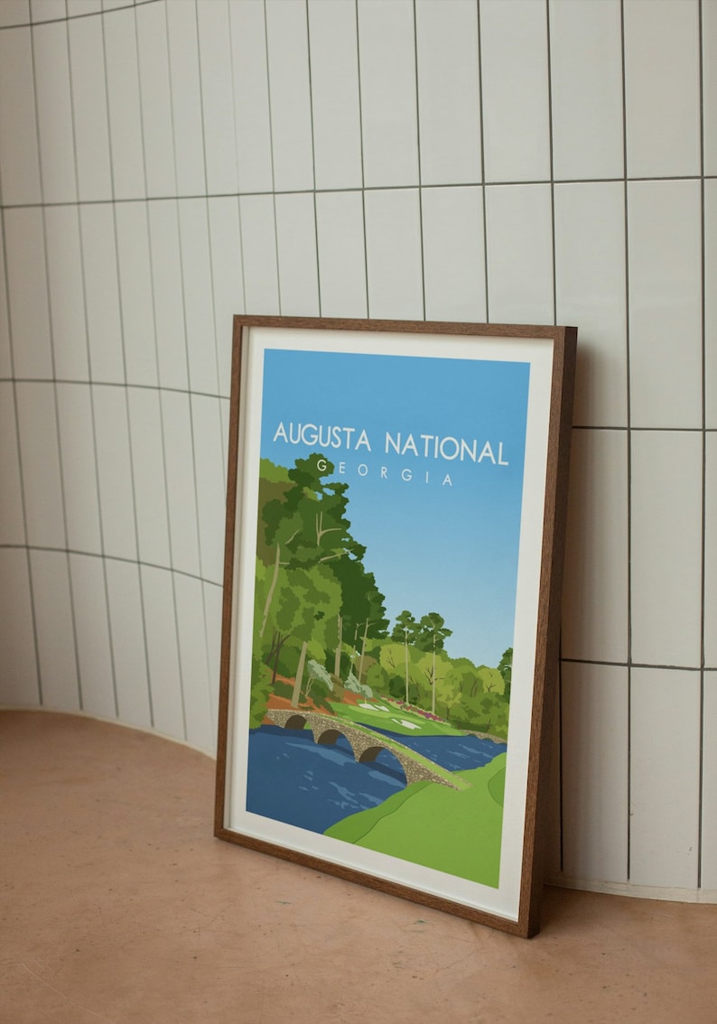 Augusta National Golf Poster Instant Download - Etsy