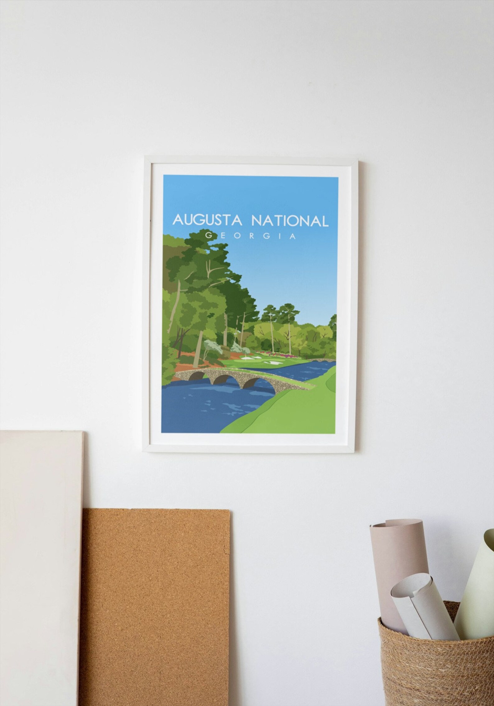 Augusta National Golf Poster Instant Download - Etsy