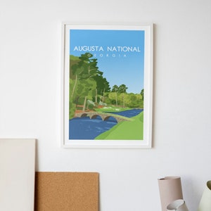 Augusta National Golf Poster - Instant Download - Etsy