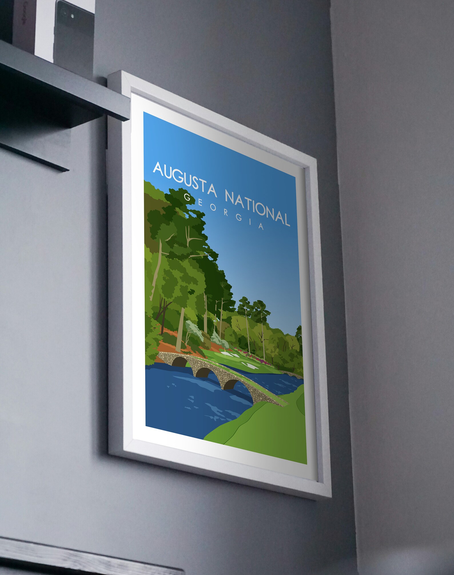Augusta National Golf Poster Instant Download - Etsy