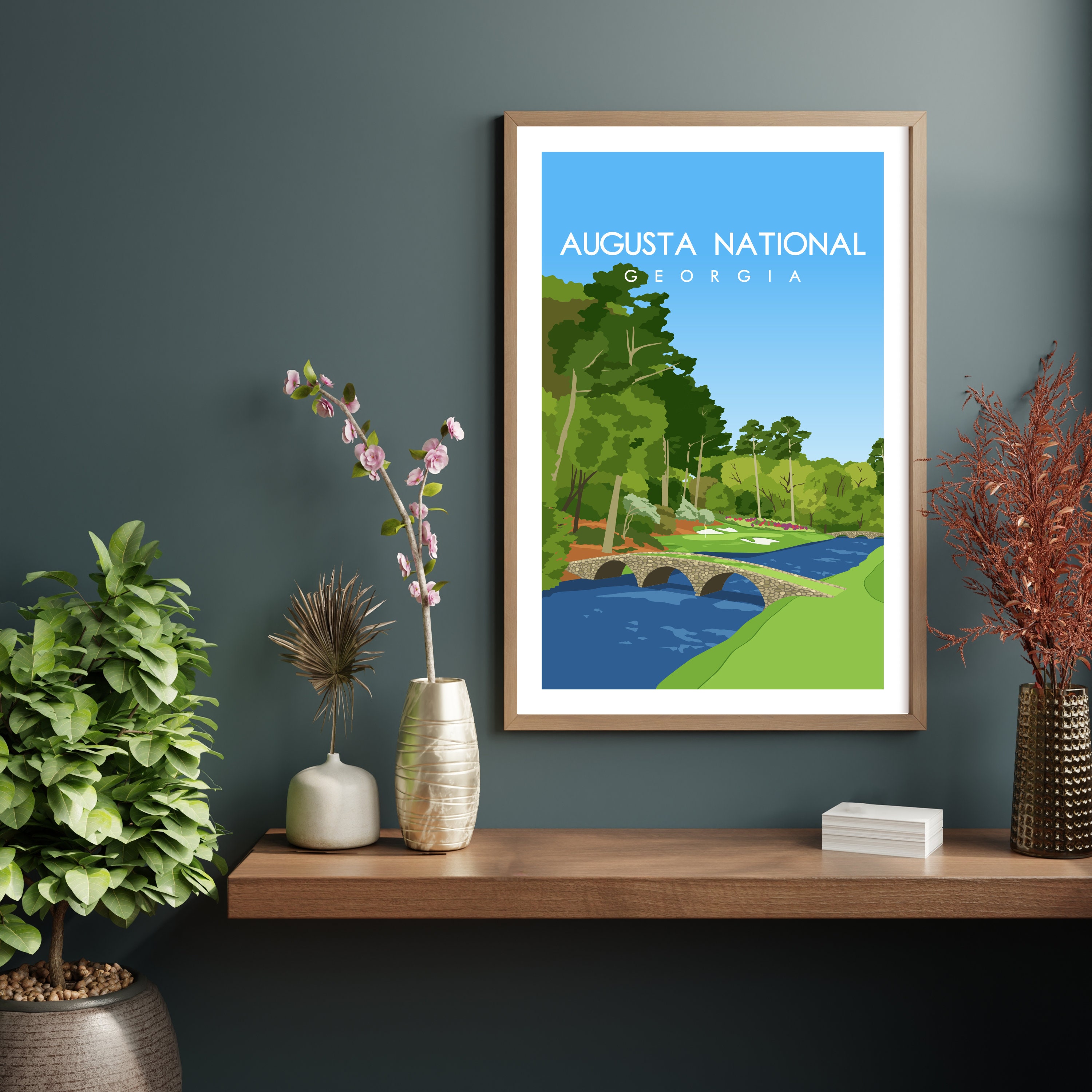 Augusta National Golf Poster - Instant Download - Etsy