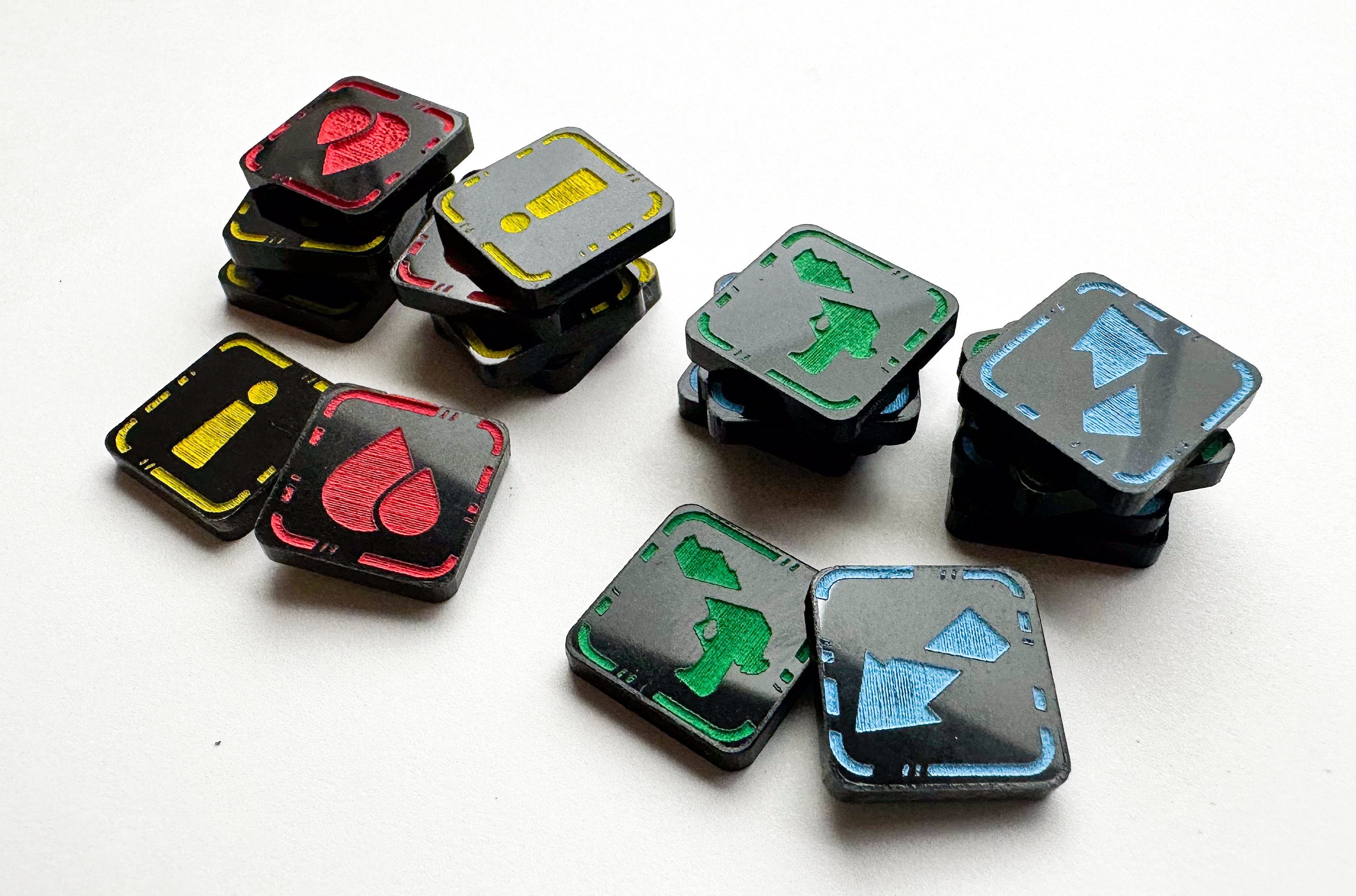 Shatterpoint Compatible Acrylic Token Full Set - Etsy