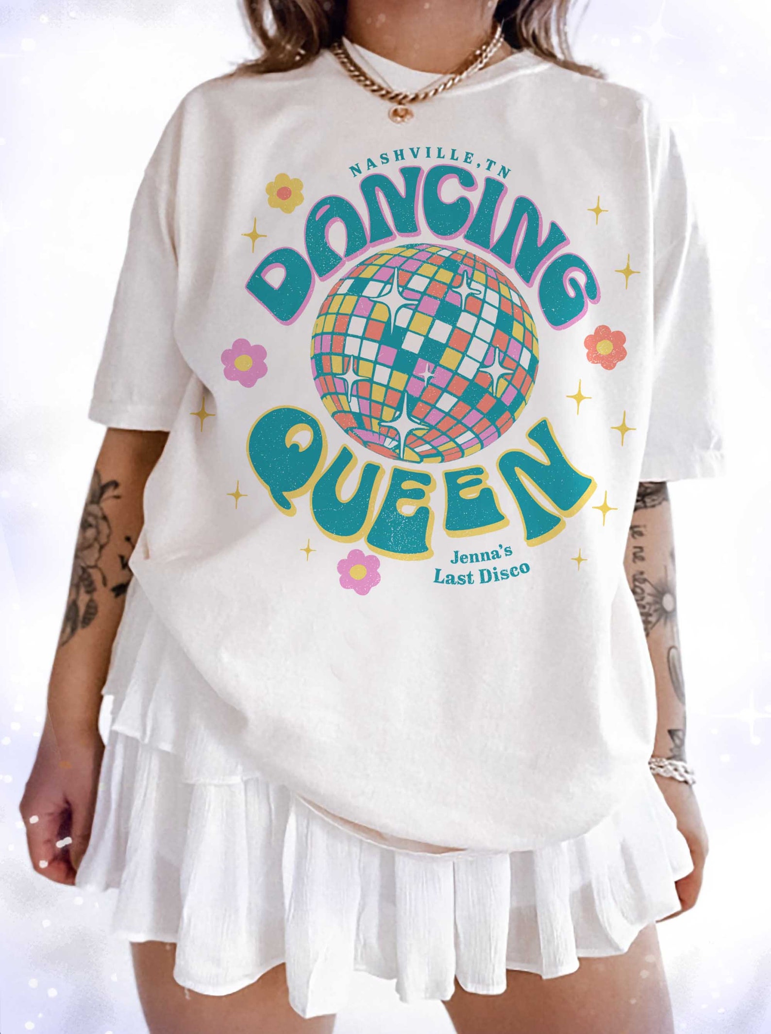 Dancing Queen Shirt, Custom Last Disco Bachelorette Shirts, Disco Bride ...