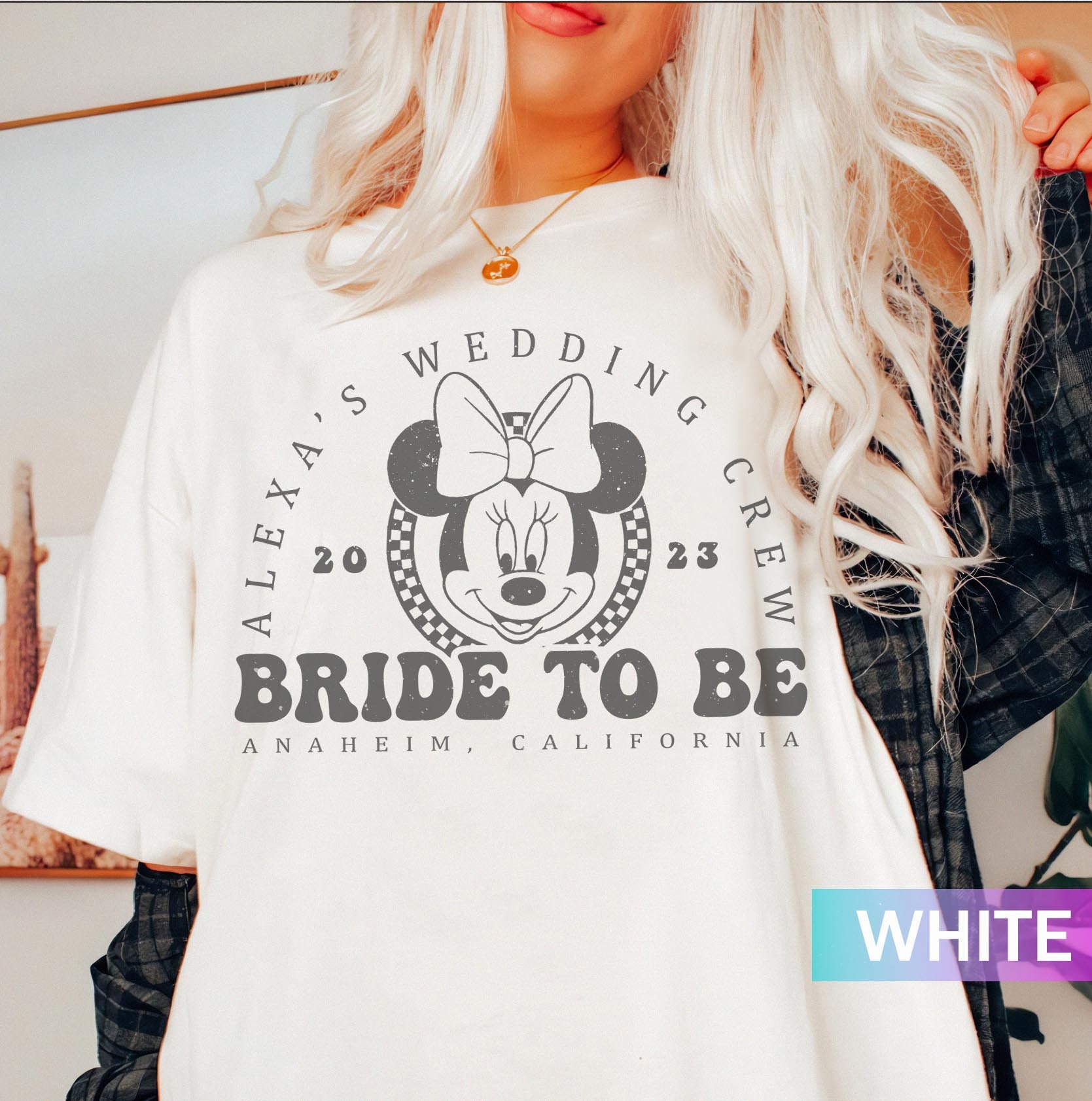 Disney Bride Shirt Minnie Bride Shirts Disney Bridesmaid - Etsy