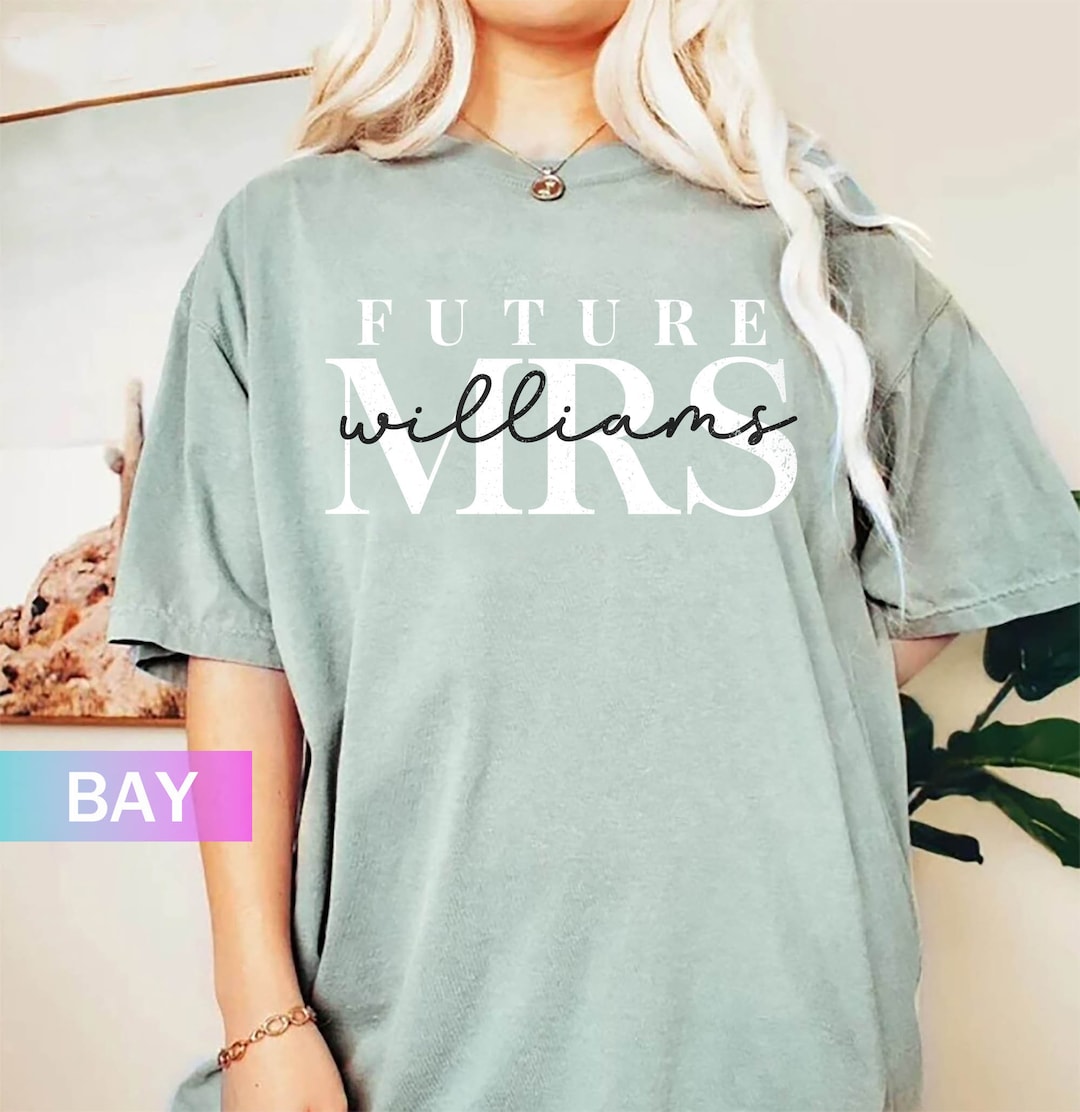Personalized Future Mrs Shirt, Custom Future Mrs Shirt, Bride to Be ...