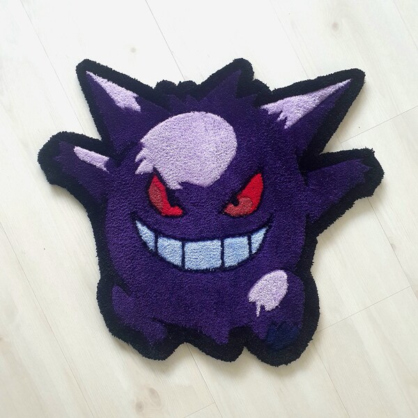 Gengar Rug - Etsy