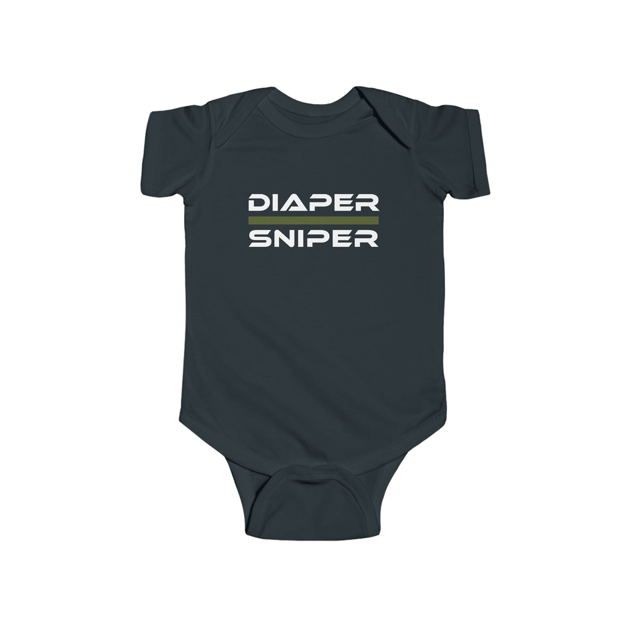 Diaper Sniper Tactical Military Infant Fine Jersey Bodysuit - Etsy