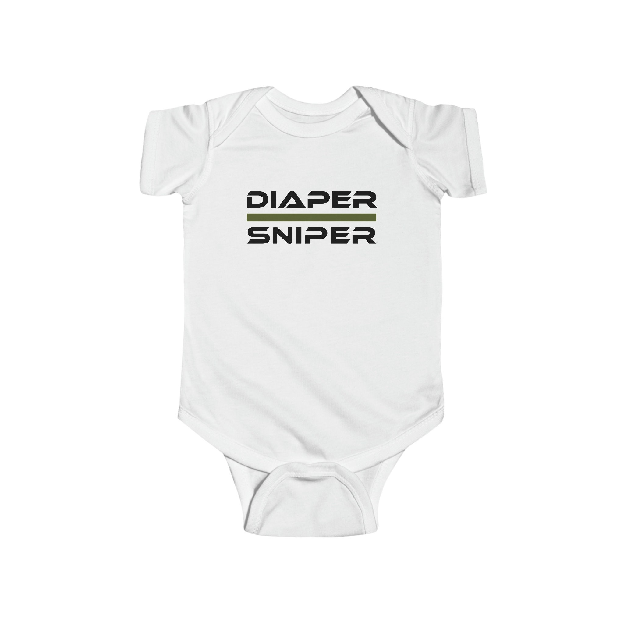 Diaper Sniper Tactical Military Infant Fine Jersey Bodysuit - Etsy